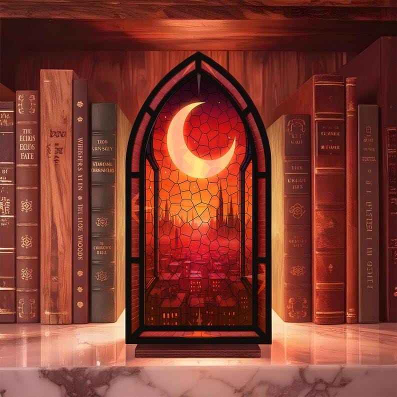 ACOTAR Fantasy Book Nook Set of 3, Sarah J Maas Inspired Book Nooks ...