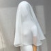 Silk Veil, Bridal Veil in Silk Organza, Exquisite 100% Silk Organza ...