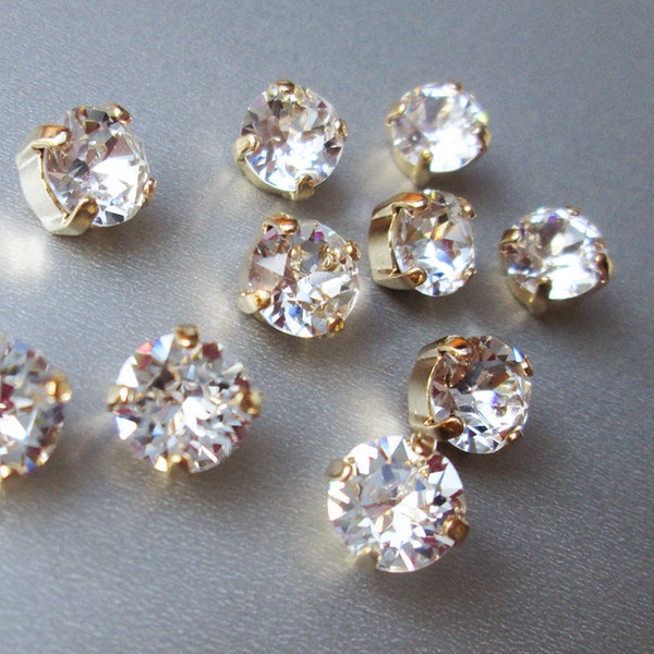 Crystal Buttons - Etsy