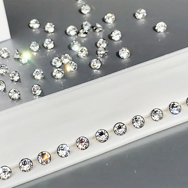 Crystal Buttons - Etsy