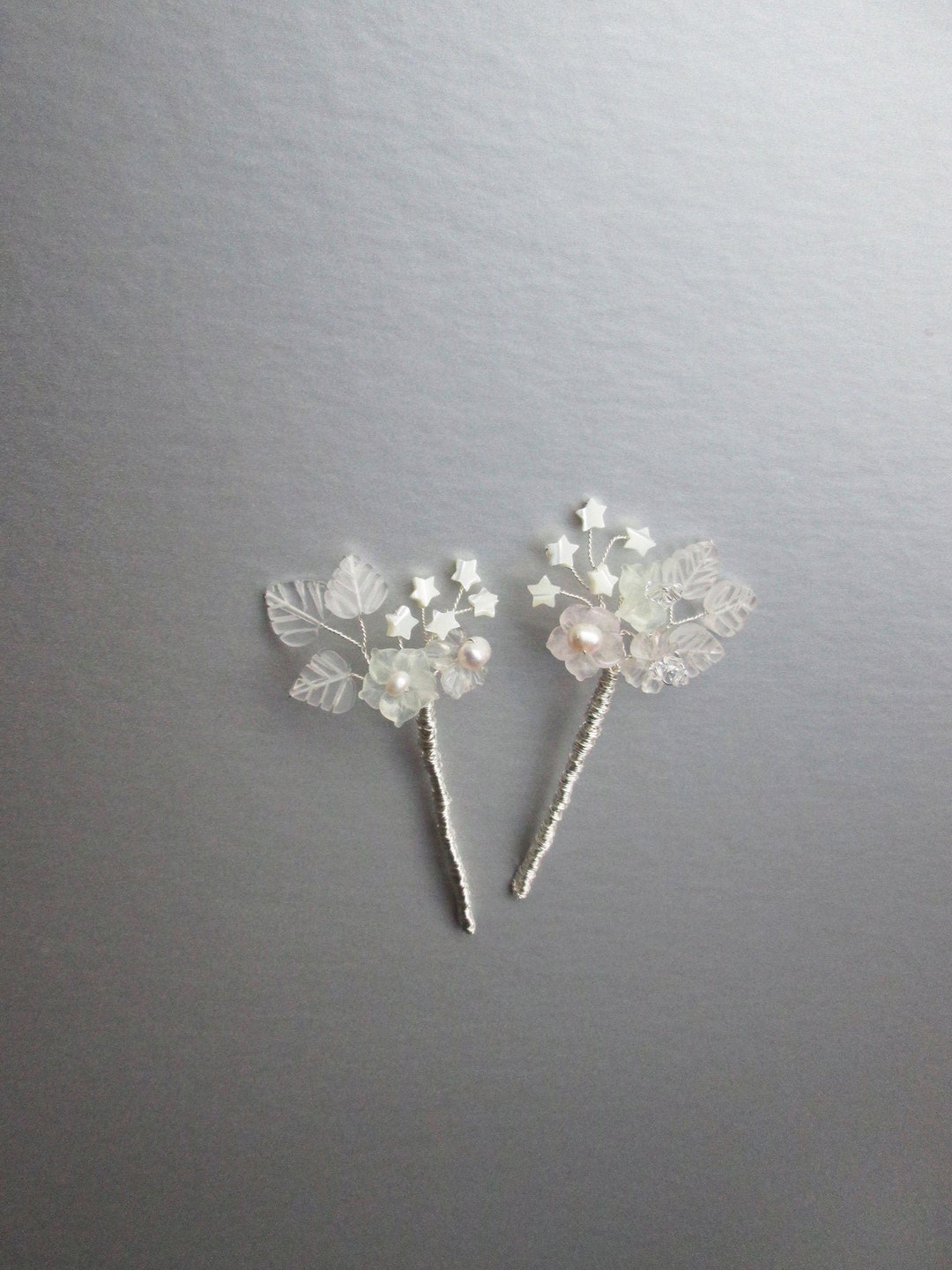Stars and Gems - Bridal Gemstone and Crystal Hair Pins, Hair Pins ...