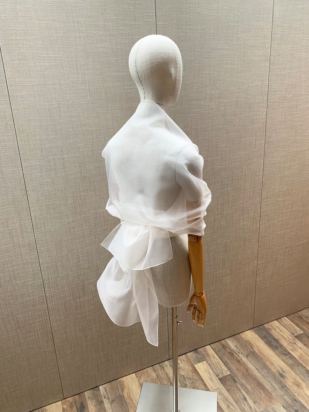 Sheer Silk Wrap Shawl, Silk Organza Wedding Shawl, Sheer Stole for ...