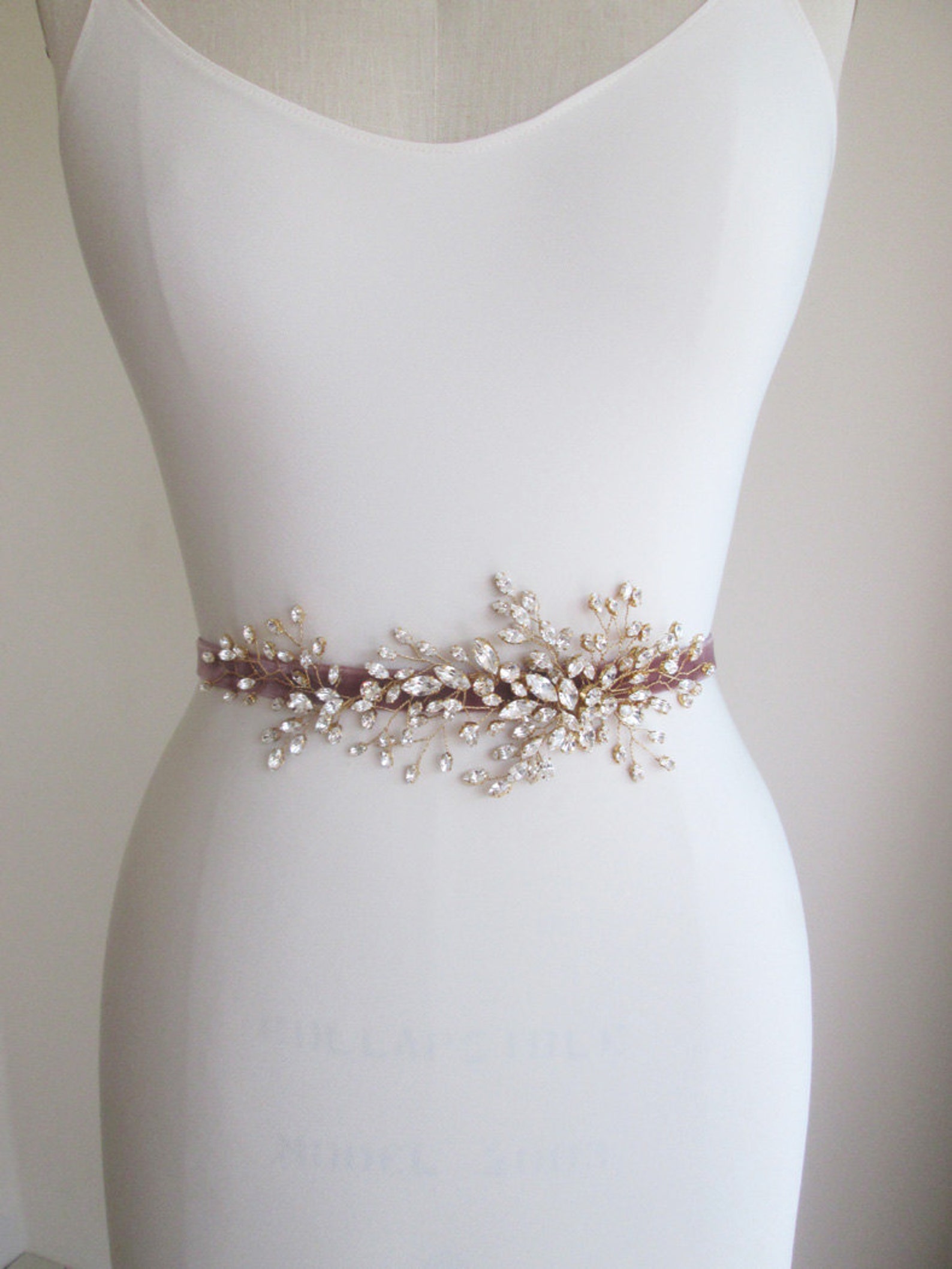 Bridal Crystal Belt Sash Wedding Crystal Belt Premium - Etsy