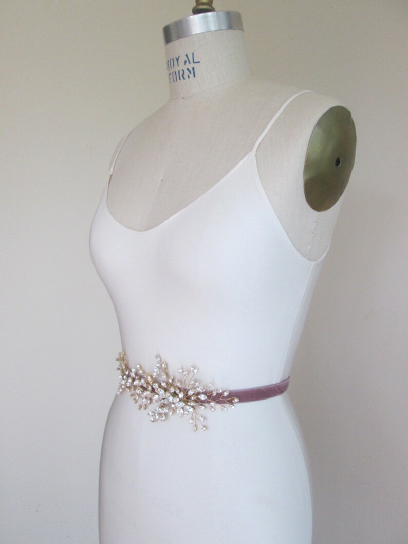 Bridal Crystal Belt Sash Wedding Crystal Belt Premium - Etsy