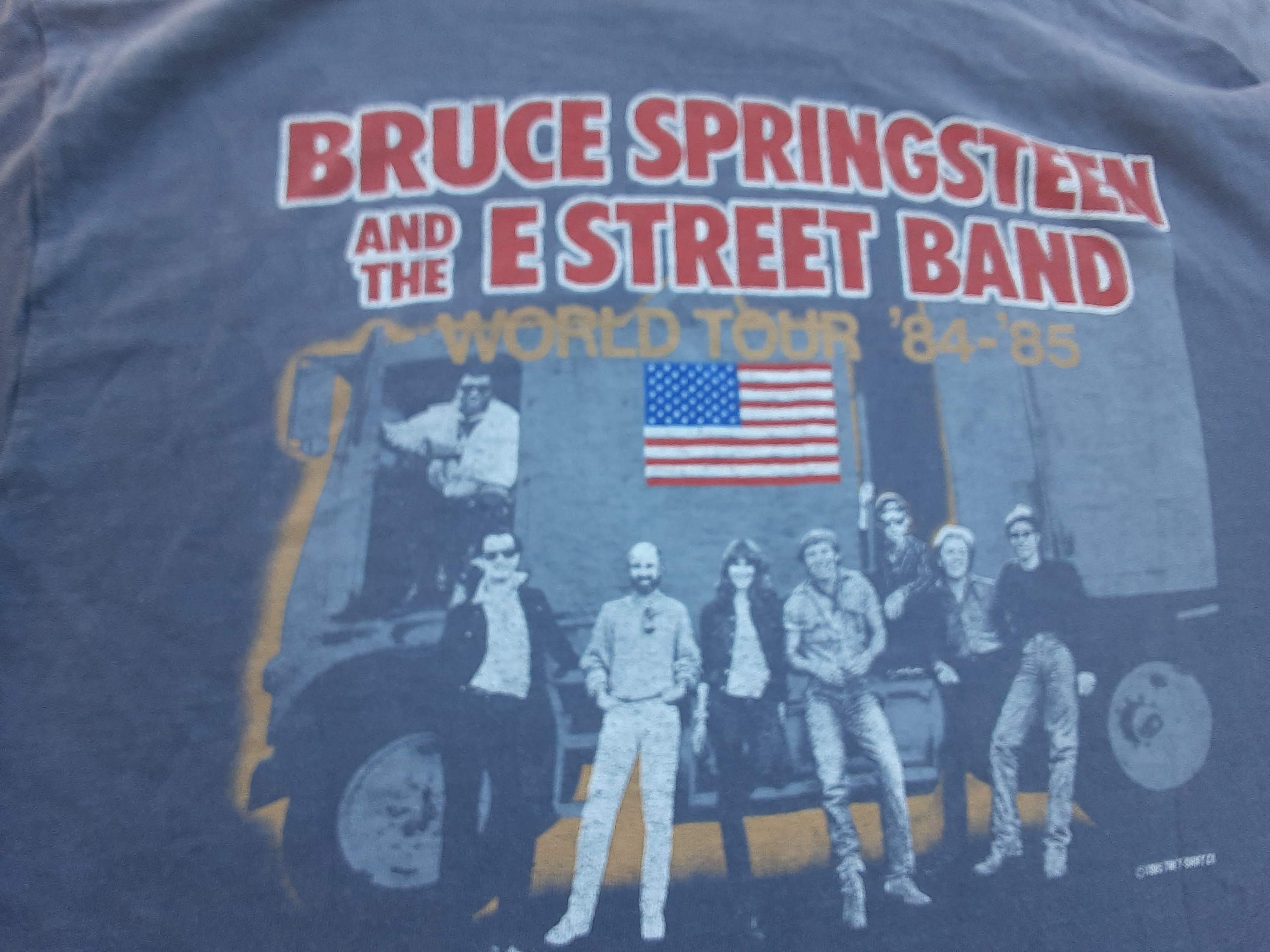 Vintage Bruce Springsteen E Street Band 1985 Tour T Shirt