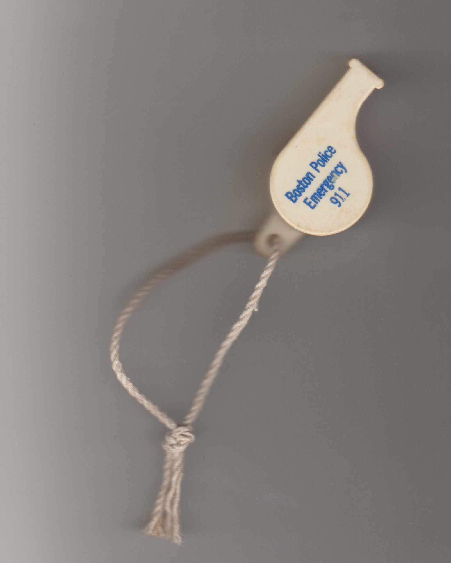 Vintage 1950's or 1960's Boston Police Whistle South Boston Savings ...