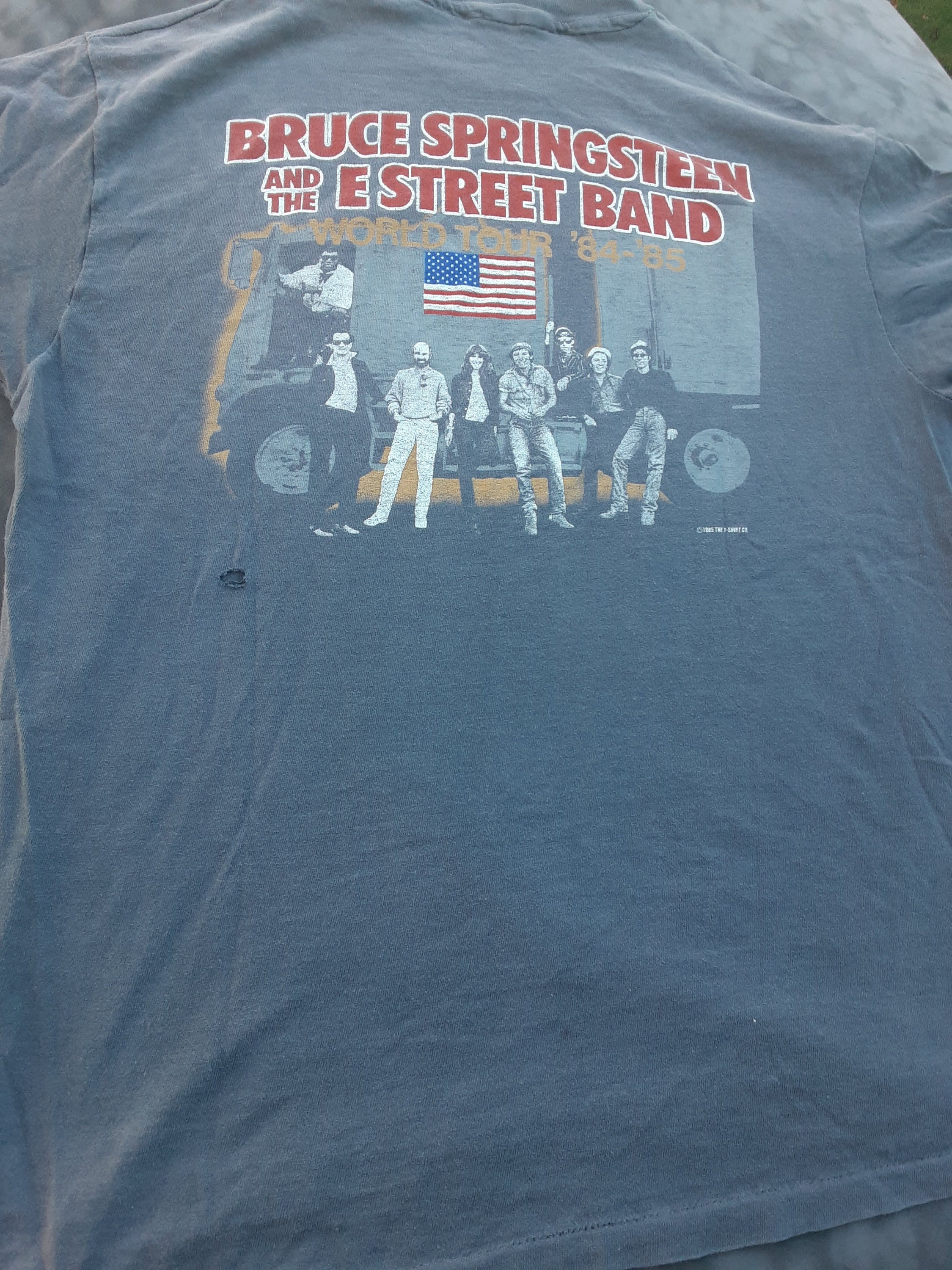 Vintage Bruce Springsteen E Street Band 1985 Tour T Shirt
