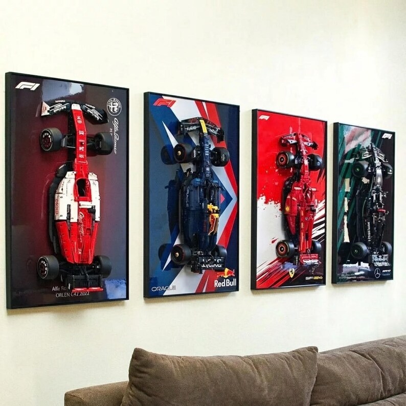 LEGO Formula 1 Speed Champions Display Frame - Collectible Cars ...