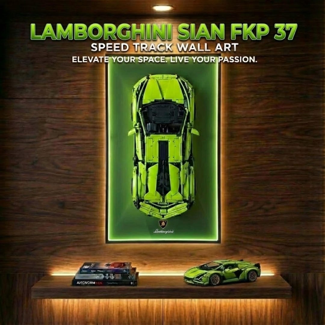 Personalized LEGO F1 Wall Display – Formula 1 Speed Champions Frame ...