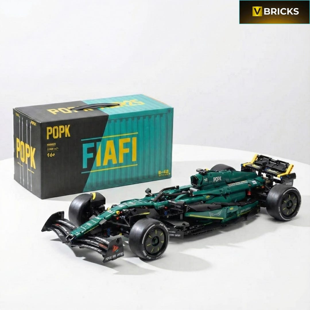 Red Bull Racing F1 Car Model – 1:8 Scale Technic Building Kit - Etsy