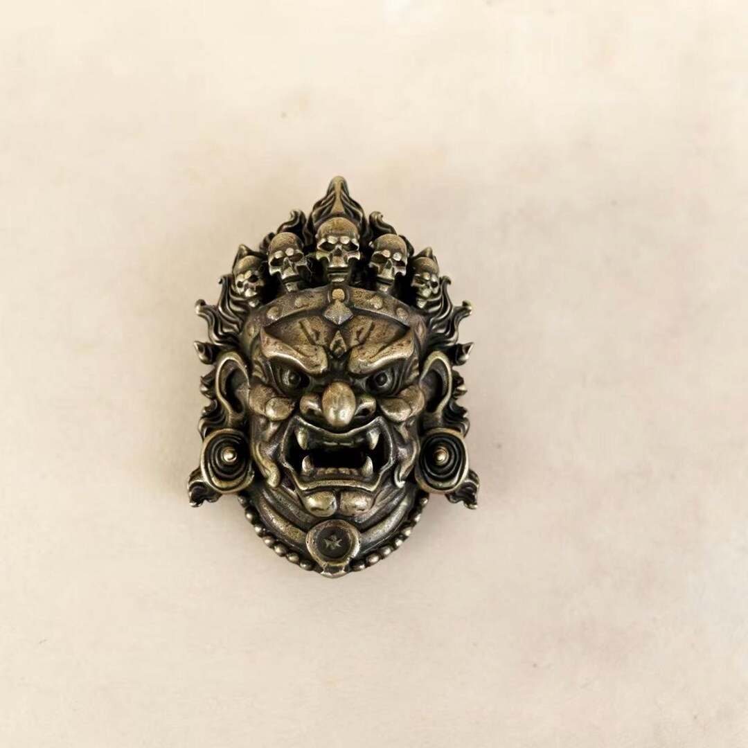 Bronze Mythical Beast Pendant – Handcrafted Art Sculpture, Vintage ...