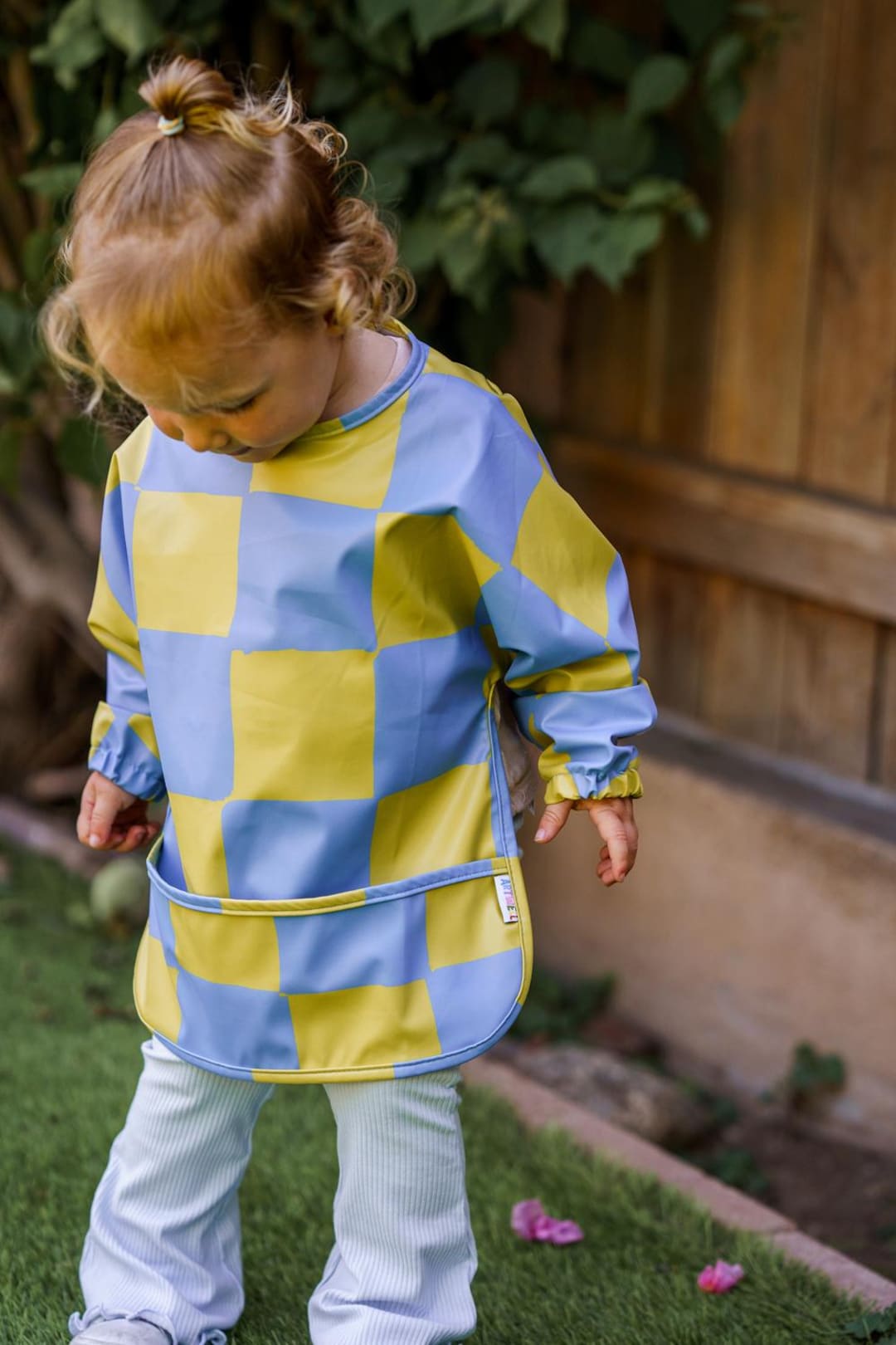 Kids Waterproof Art Smock – Long Sleeve Paint & Slime Protection, Ages ...
