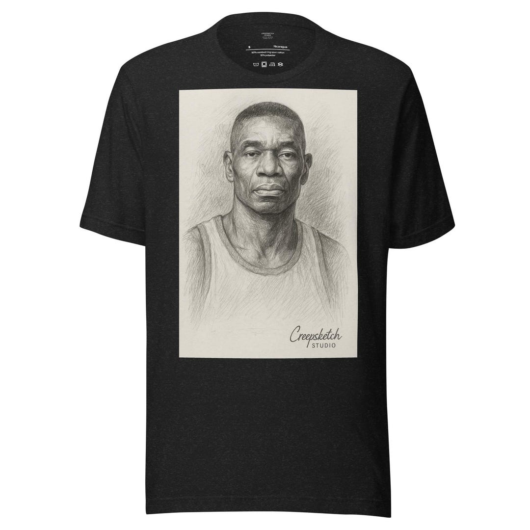 Hakeem Olajuwon — the Dream | Pencil Sketch Legacy Portrait - Etsy