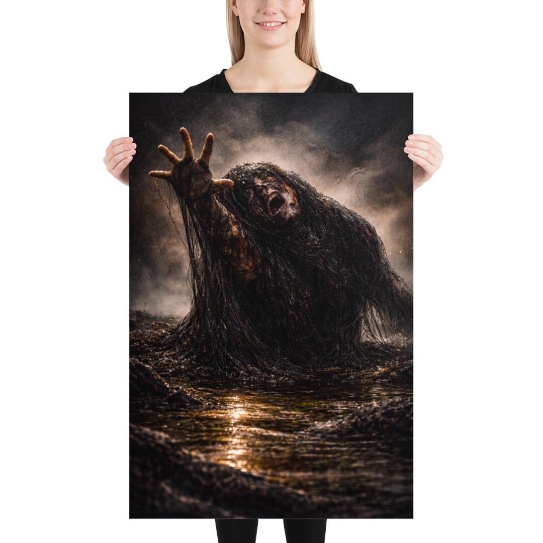 Creepshow 2 Horror Poster – the Raft Lake Blob Scene Art (1987) - Etsy