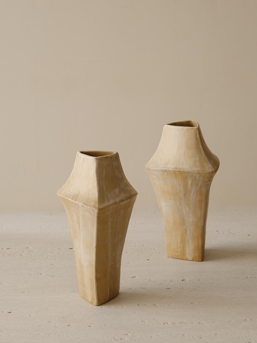 Wabi Sabi Ceramic Vase: Rustic Minimalist Floral Display, WENSHUO - Etsy