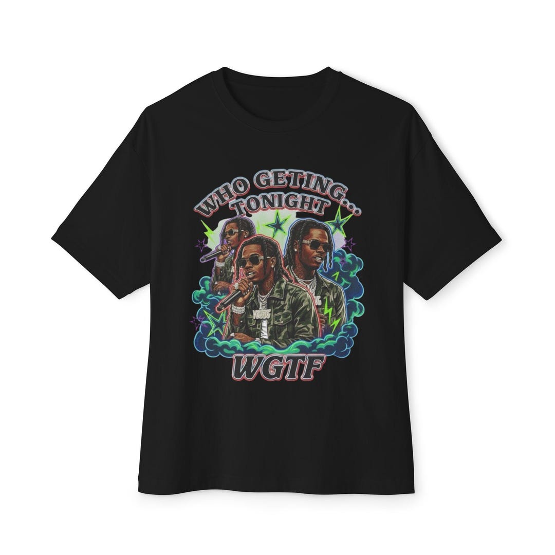 Gunna WGFT Rapper Graphic Boxy Tee Shirt, Y2K Shirts, Oversized Tees ...