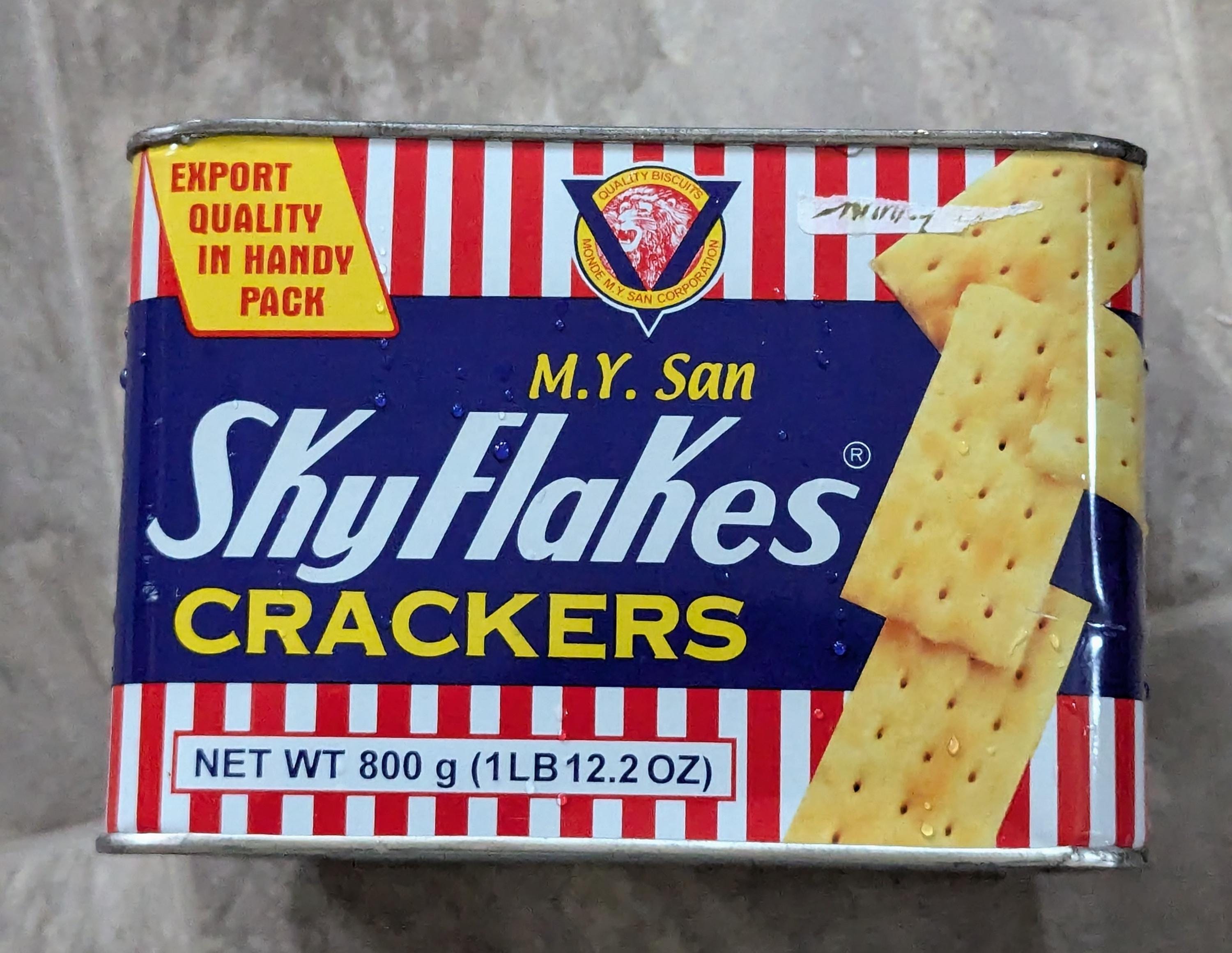 Vintage M. Y. San Skyflakes Cracker Box - Etsy