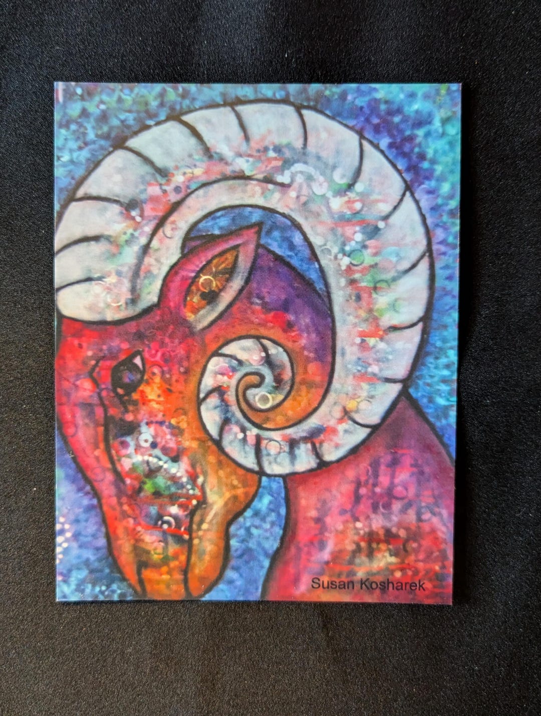 Ram Print - Etsy