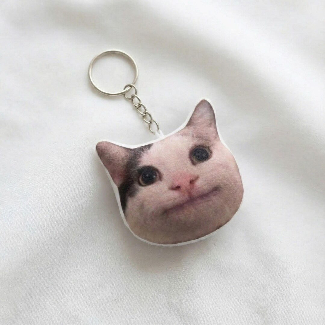 Custom Meme Keyring, Funny Cat Photo Pillow, Personalized 3D Plush ...