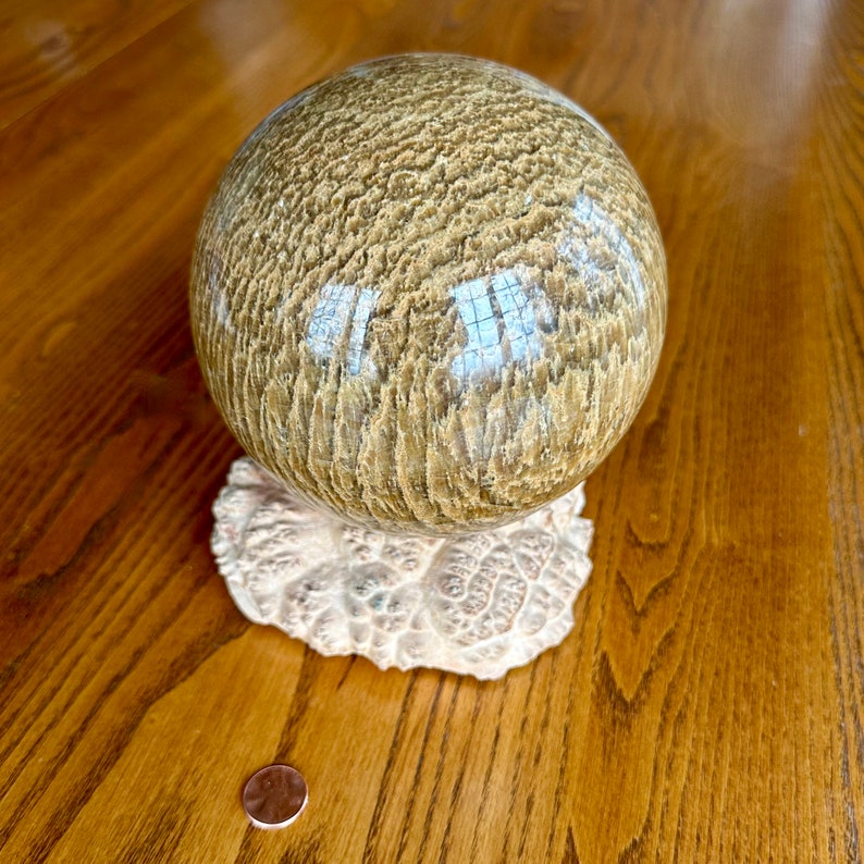 Tiger Skin Calcite Sphere - Etsy