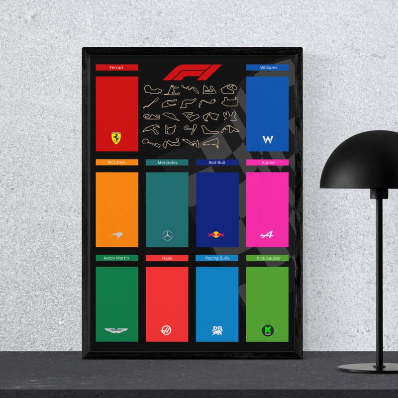 F1 Champion Wall Mount - Etsy