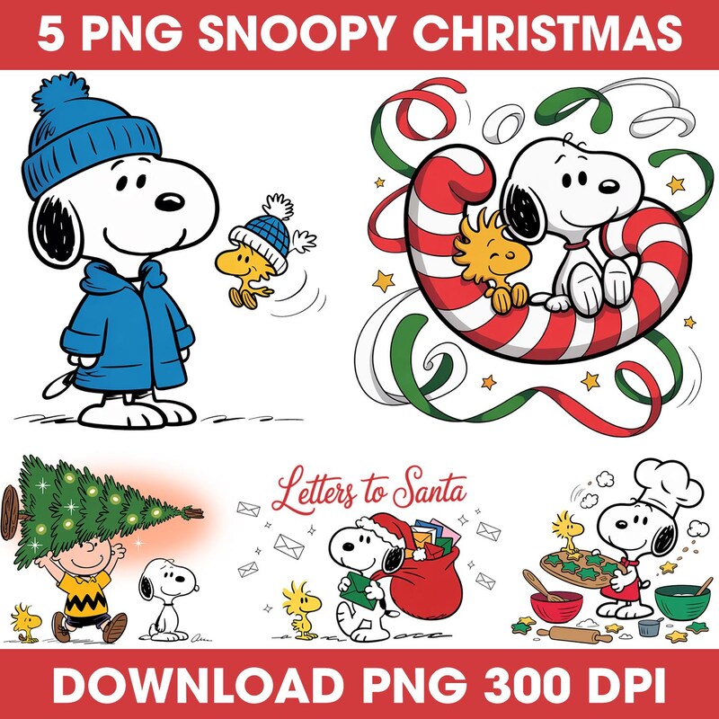 Woodstock Peanuts Santa Hat - Etsy