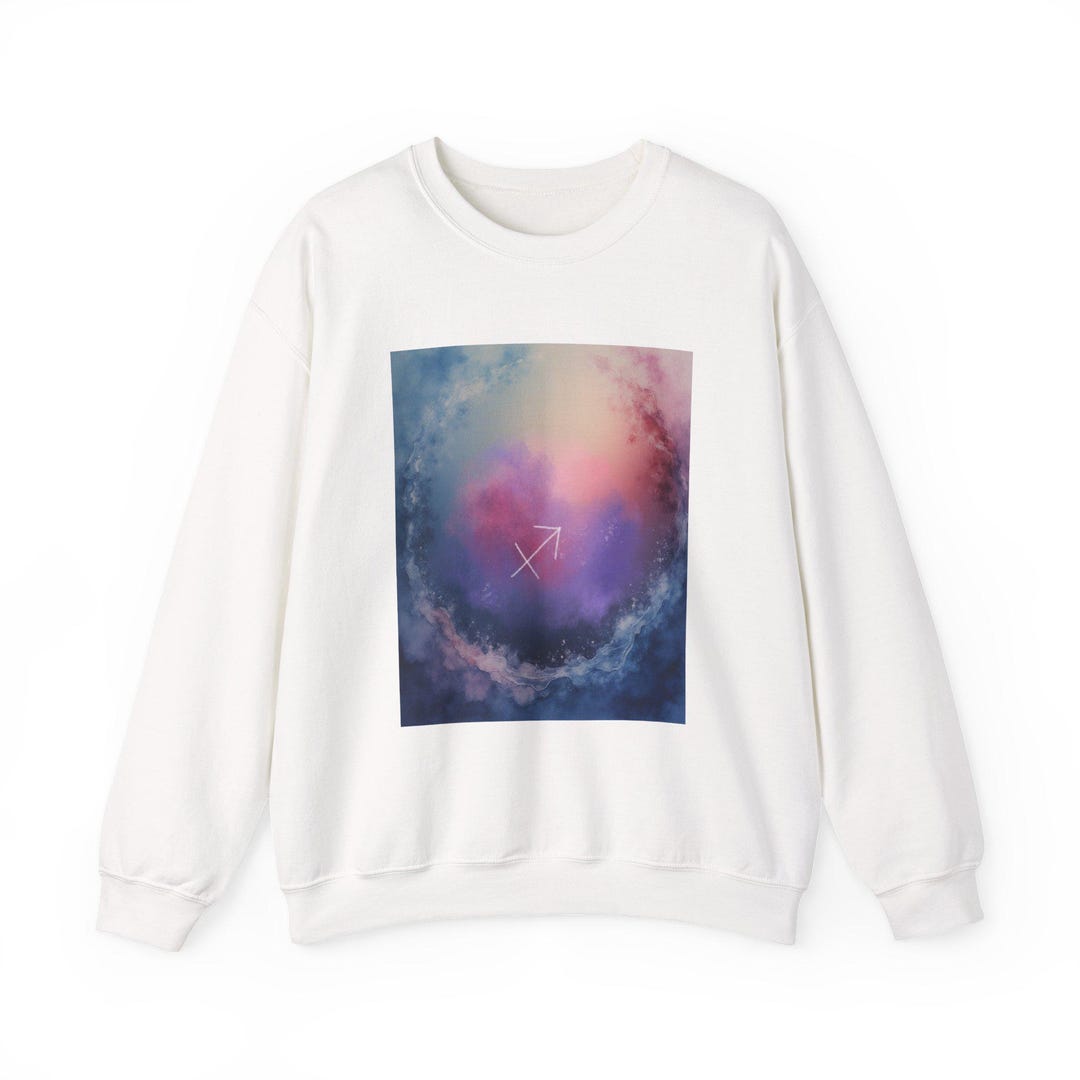 Sagittarius Constellation Nebula Sweatshirt | Zodiac Archer Astral ...