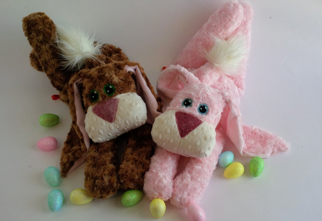 Plush Bunny Rabbit STUFFED ANIMAL Sewing Pattern Instant Digital ...