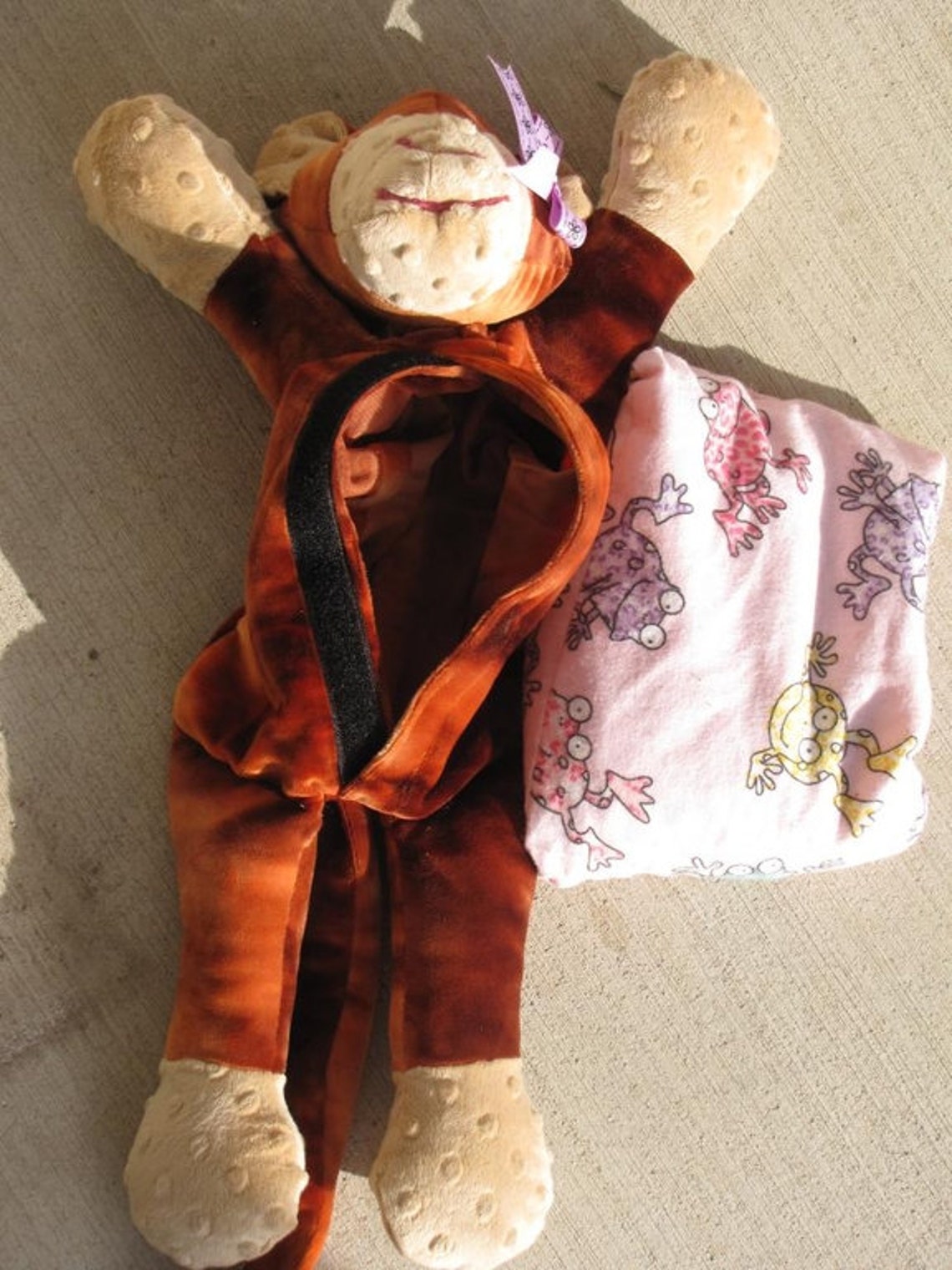 Plush Monkey HEATING PAD Sewing Pattern Digital Download | Etsy