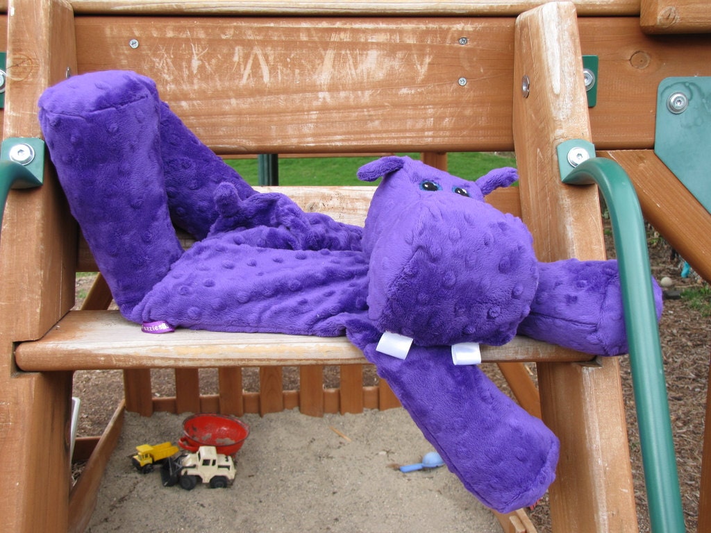 Plush Hippo HEATING PAD Sewing Pattern Instant Digital | Etsy