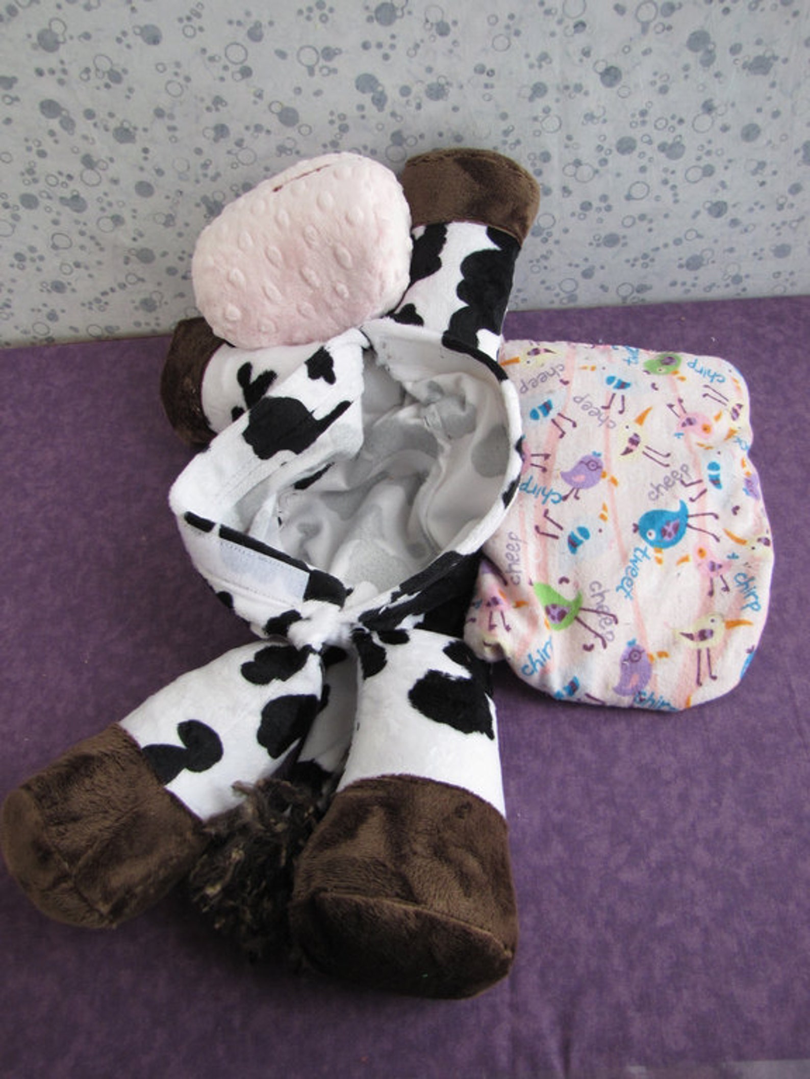 Plush Cow HEATING PAD Sewing Pattern Digital Dowload - Etsy