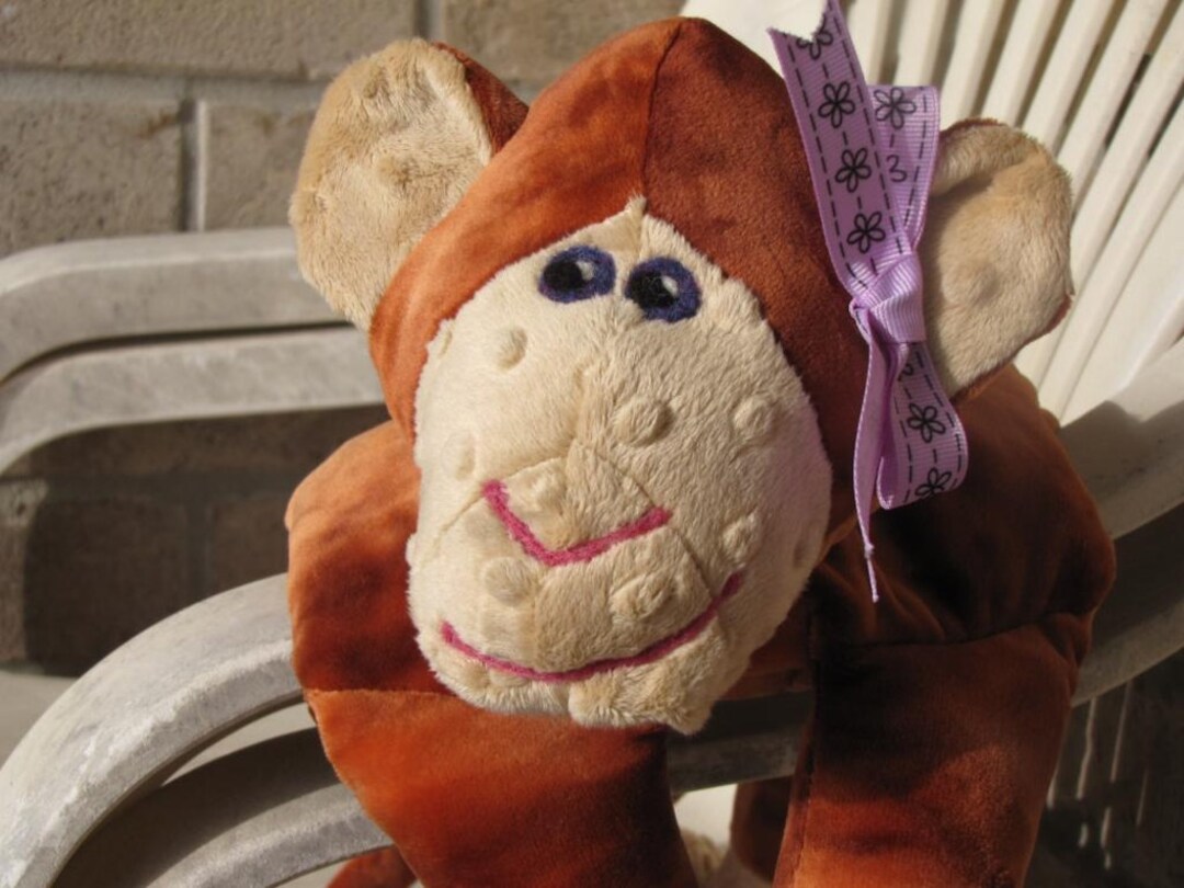 Monkey STUFFED ANIMAL Sewing Pattern - Instant Digital Download - Etsy