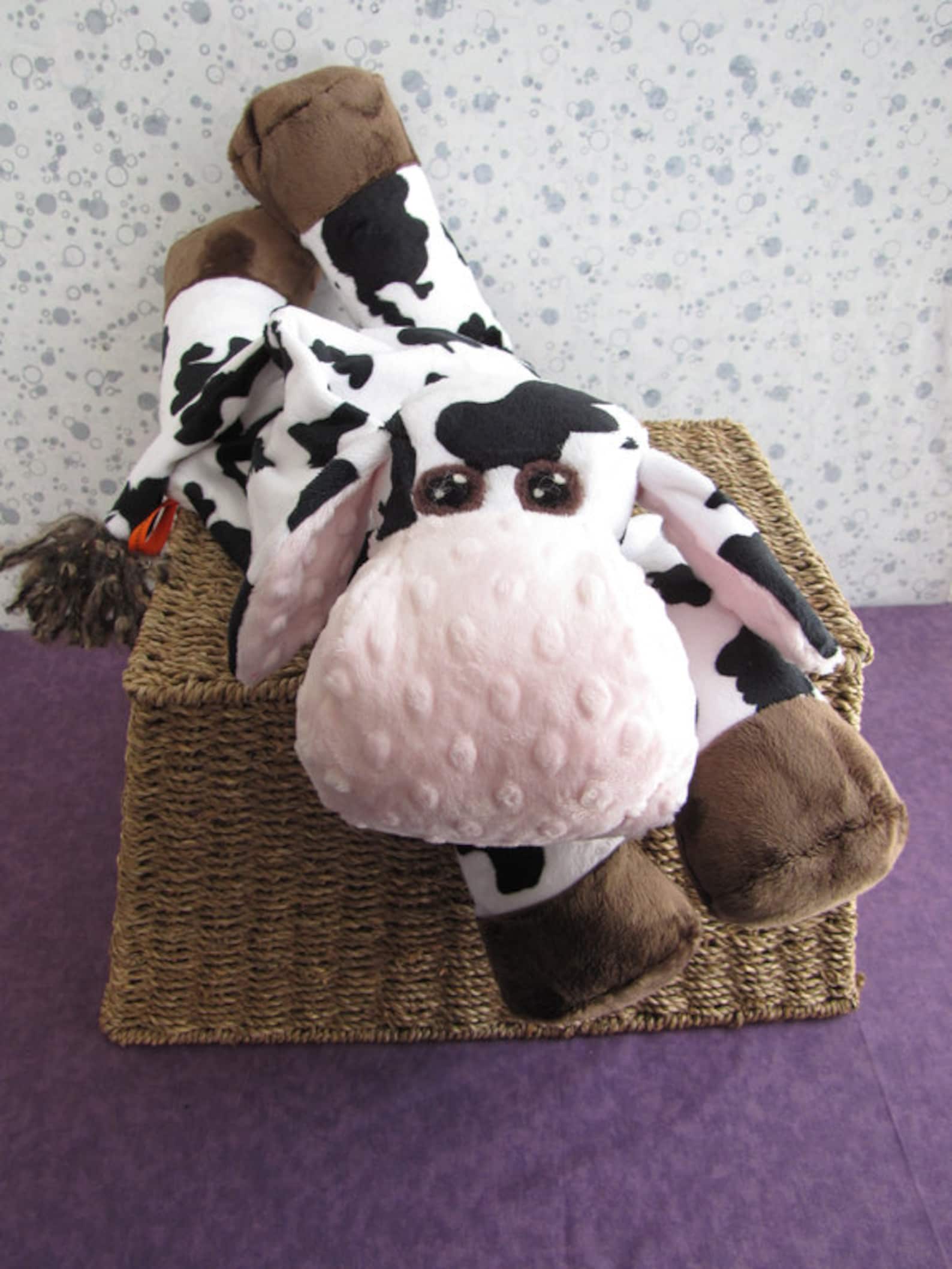 Plush Cow HEATING PAD Sewing Pattern - Digital Dowload - Etsy