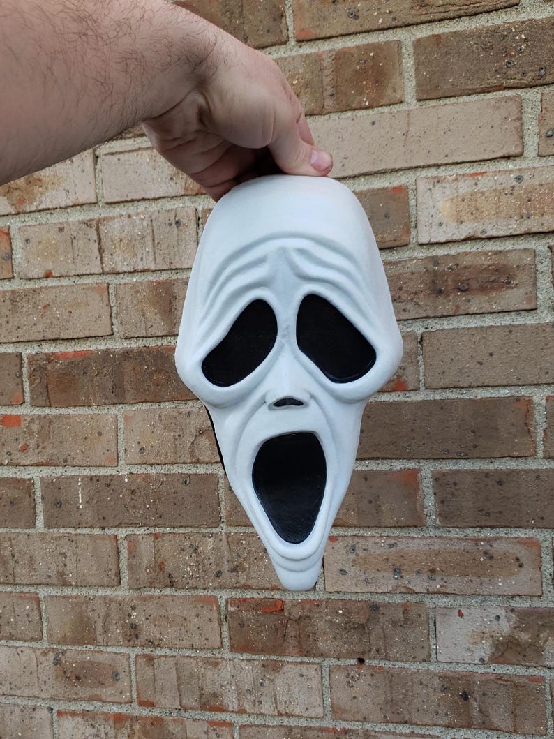 LATEX Scary Killer Mask/ Doofy Parody Killer Mask From a Scary Movie - Etsy