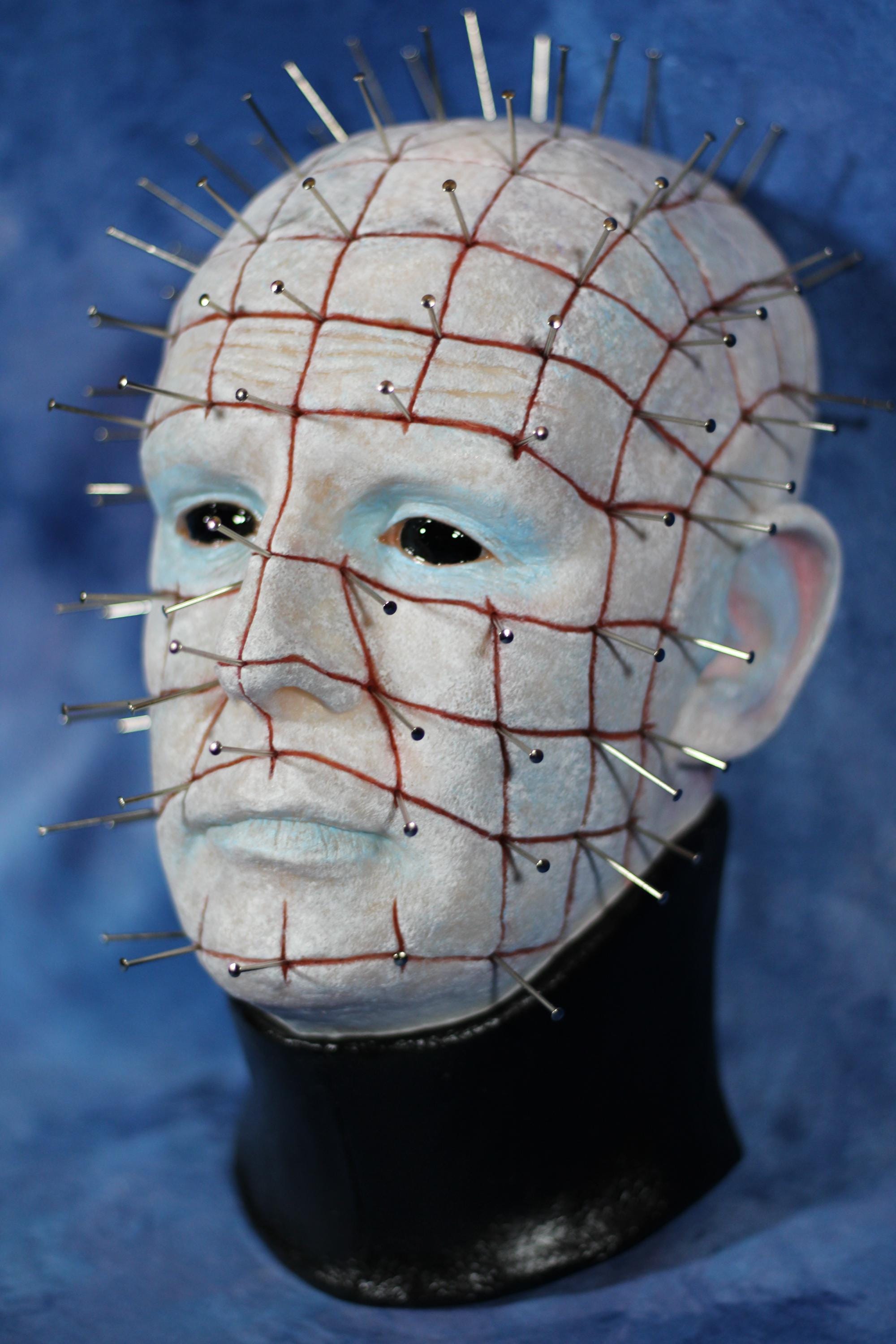 Pinhead Hellraiser Wall Hanger Made From Life Cast / Bust / Horror Art ...