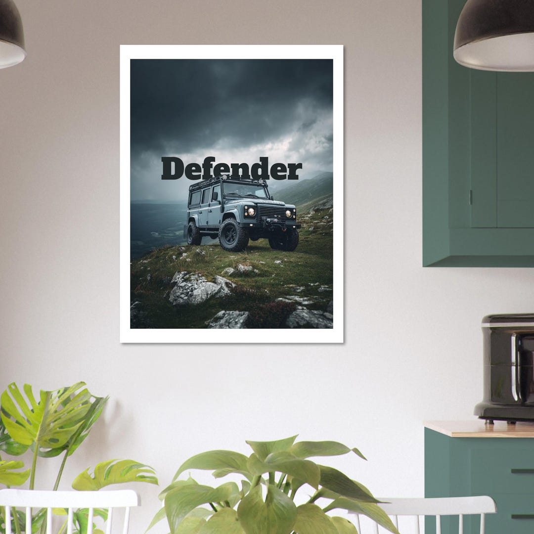 Defender Premium Wall Poster - Etsy
