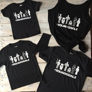 Star Wars Shirts Squad Goals Matching Shirts Family - Etsy