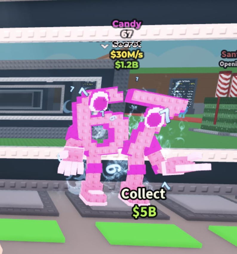 Candy 67 – 30M/S – Secret – Steal A Brainrot – SAB - Etsy