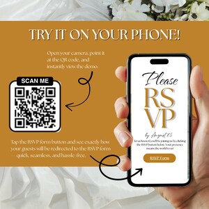 Digital Wedding Invitation Template, RSVP Website in Canva - Etsy