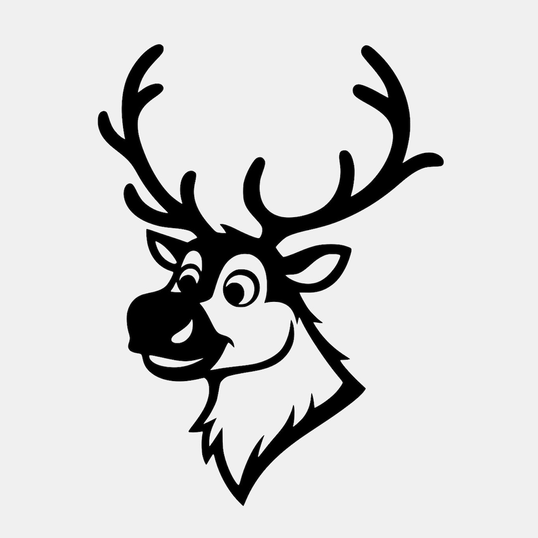 Sven the Reindeer SVG | Frozen Cartoon Character Digital Download for ...