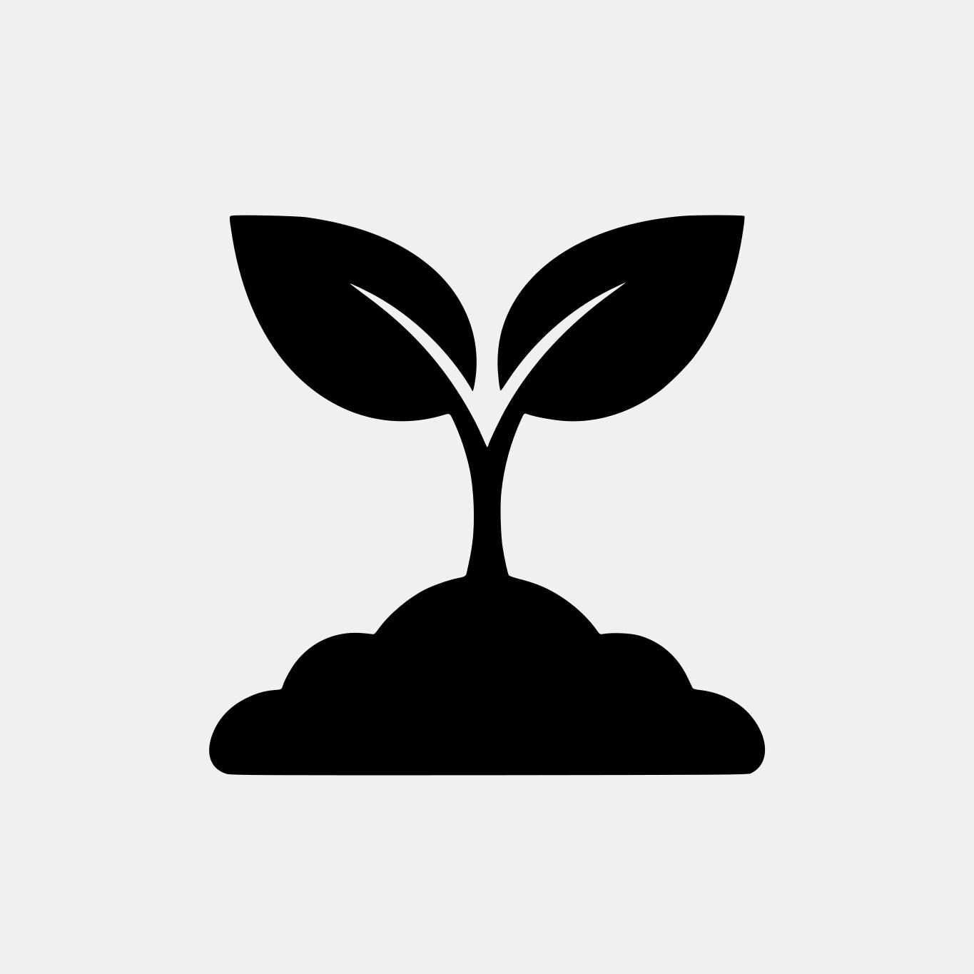 Sprout SVG, Seedling Icon, Plant Growth Clipart for Nature Lovers ...