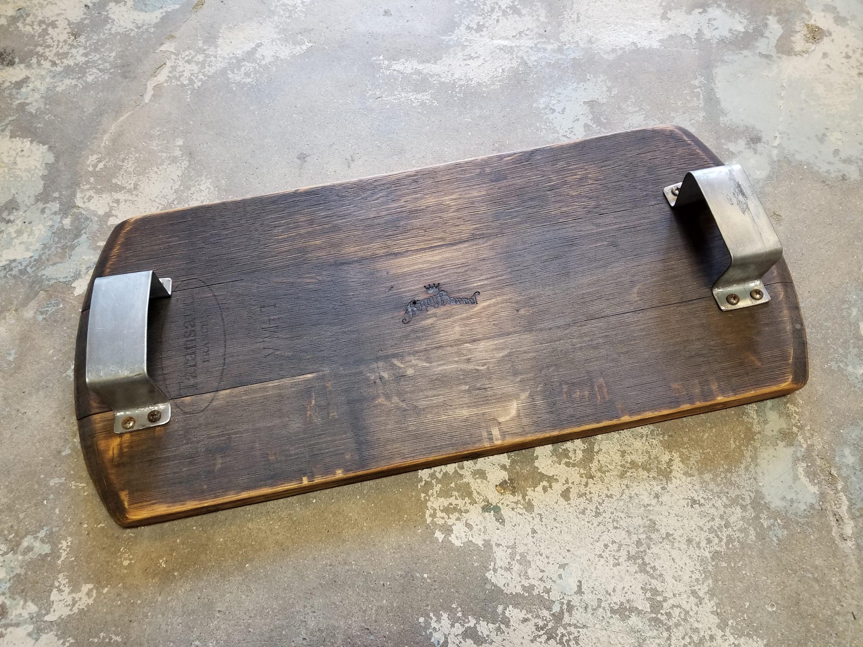 Barrel Platter - Etsy