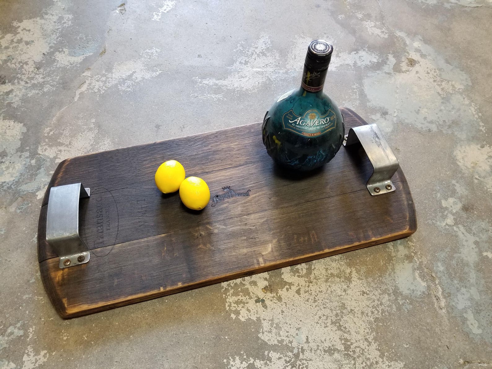 Barrel Platter - Etsy