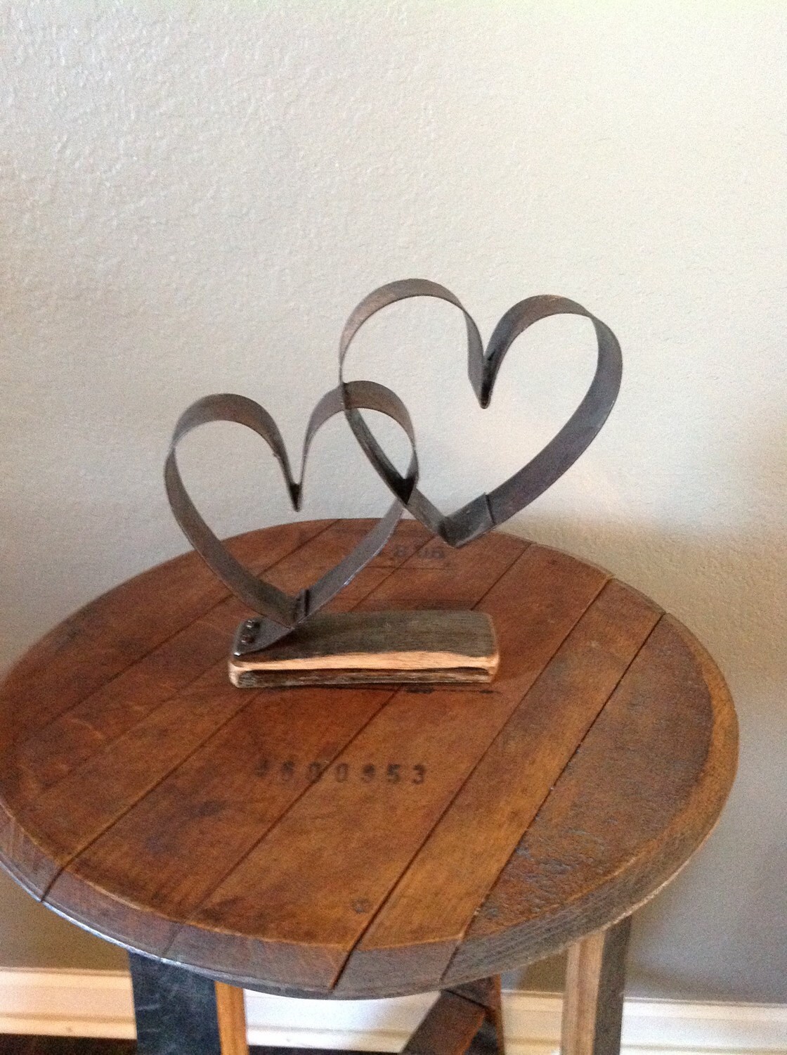 Mo Love Hearts Made From Wine Barrels and Whiskey Barrels - Etsy