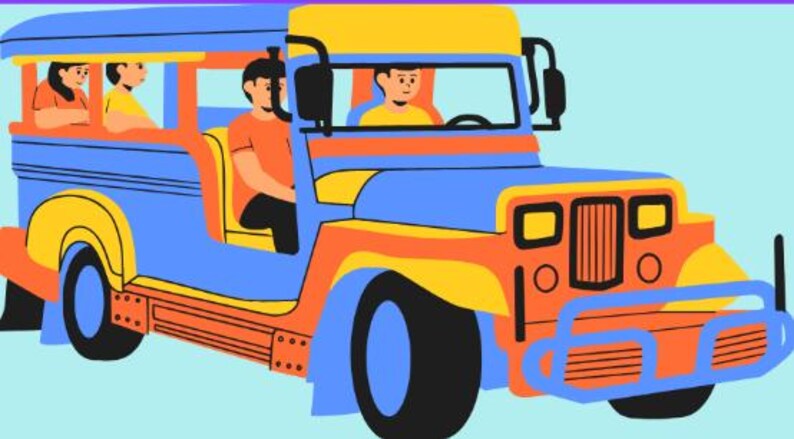 Jeepney in the Philippines - Etsy