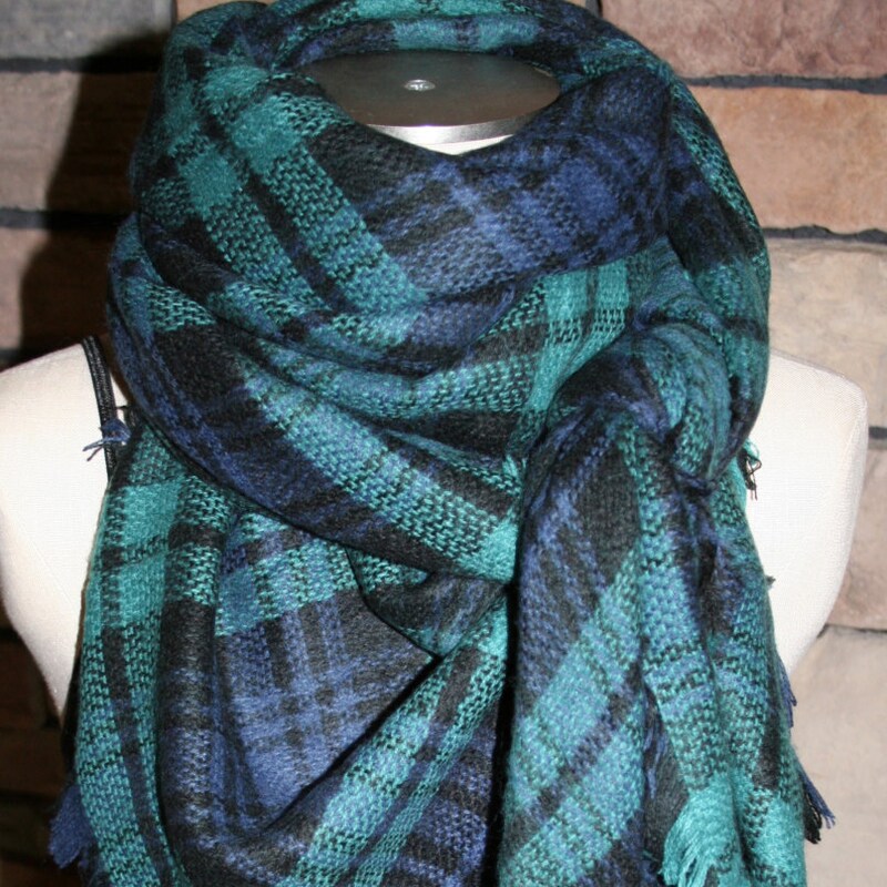 Tartan Plaid Scarf - Etsy