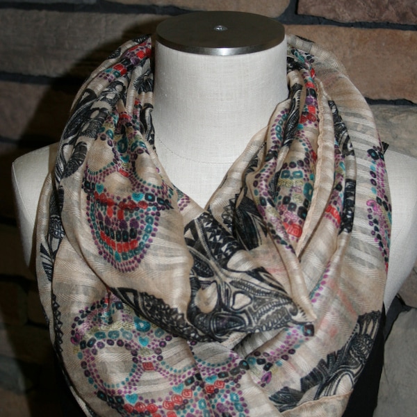 Cross Infinity Scarf - Etsy