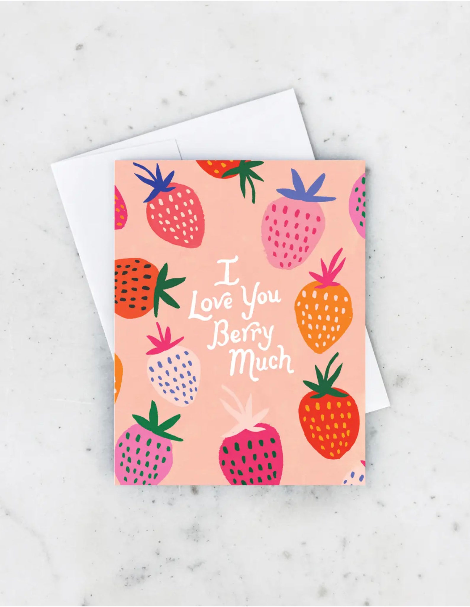 Berry Much Love Greeting Card - Etsy