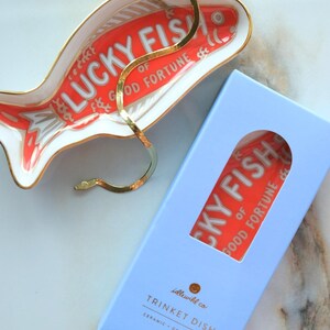 Fortune Fish Trinket Dish - Etsy