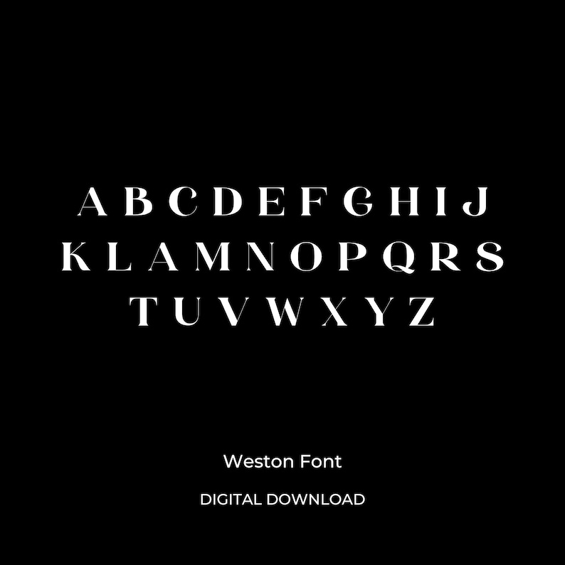 Weston Display Font | Western Font | Bold Font | Fonts for Weddings ...